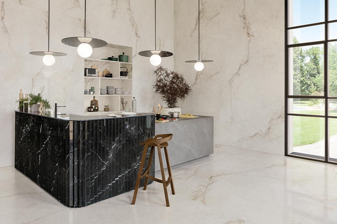 Grès cérame grands formats : des solutions innovantes pour l'intérieur